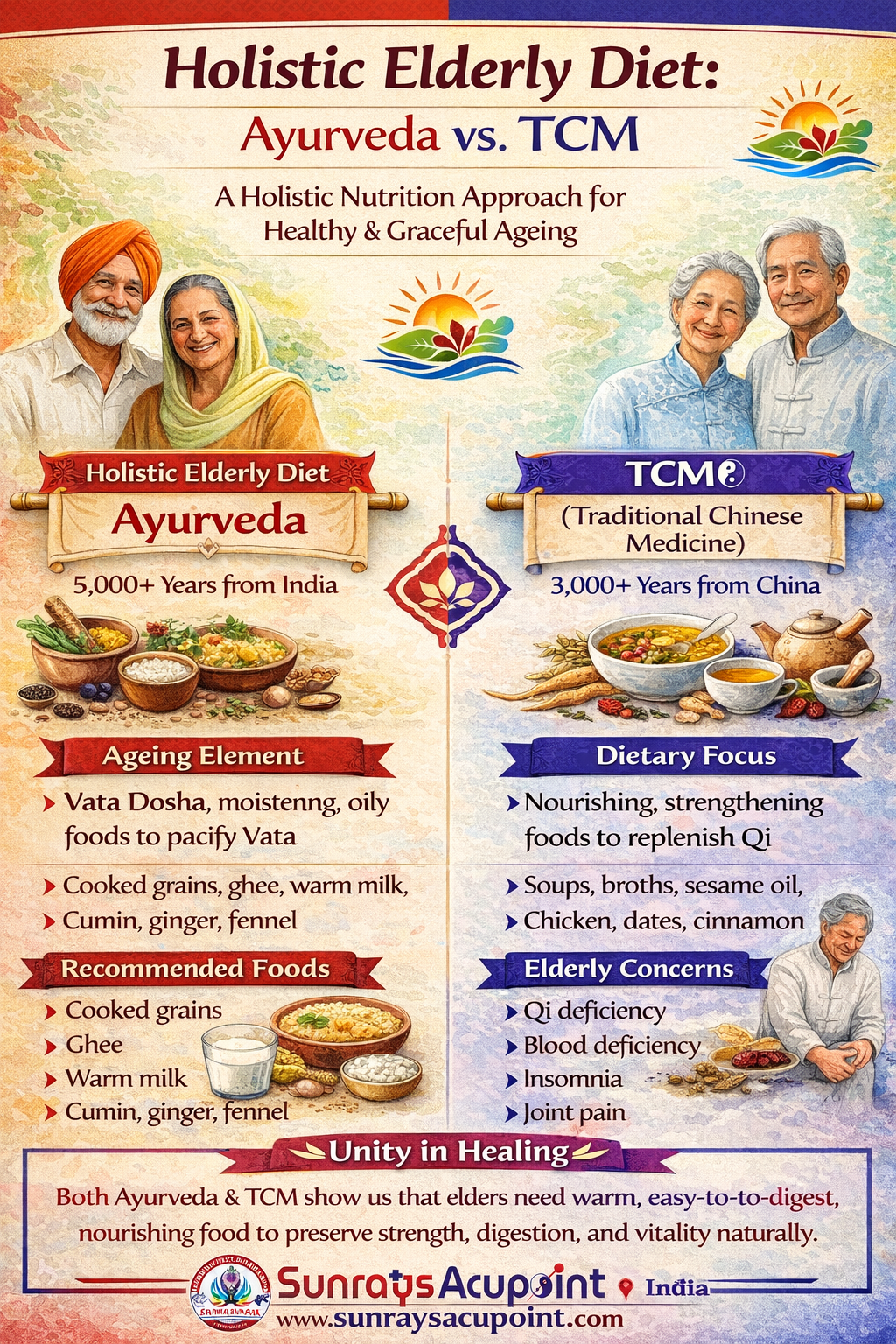 Ayurvedic & TCM Diet for Elderly | Holistic Nutrition for Healthy ...